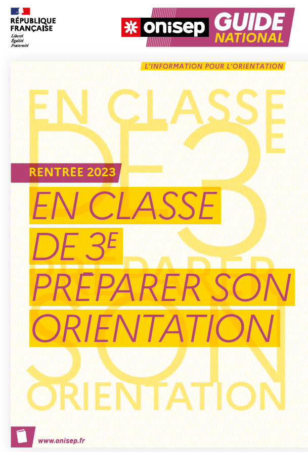 En classe de 3ème, préparer son orientation – Centre d'Information et d'Orientation de Montbéliard
